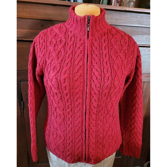 Inis Crafts | Sweaters | Inis Crafts Merino Wool Fisherman Cable Knit ...